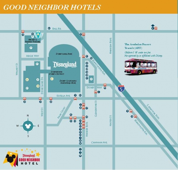 Choosing a Disneyland Good Neighbor Hotel