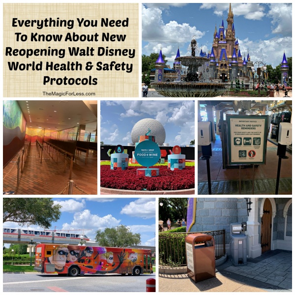 New Reopening Walt Disney World Health & Safety Protocols