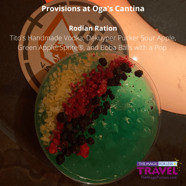 Oga's Cantina in Disney's Hollywood Studios - It's out of this world!