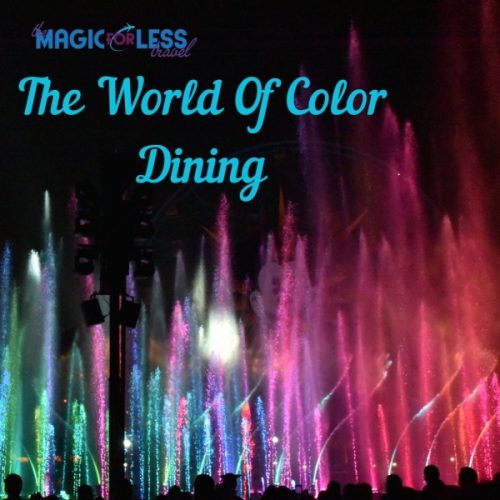 World of Color Dining Packages