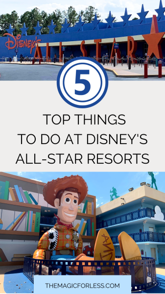 Top 5 Things to Do at Disney's All-Star Resorts