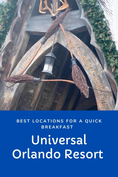 Top Quick Breakfast Ideas at Universal Orlando Resort